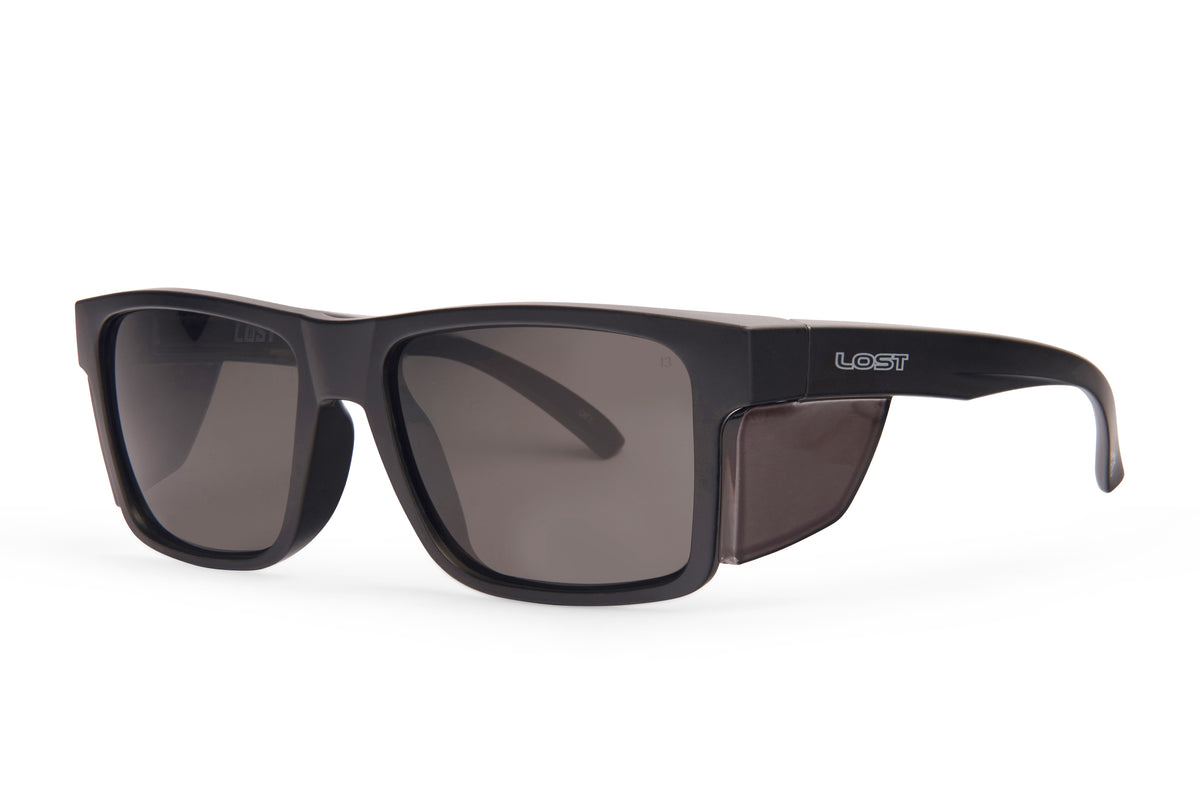 Mechanic Safety - Polarised Matt Black – Lost Eyewear